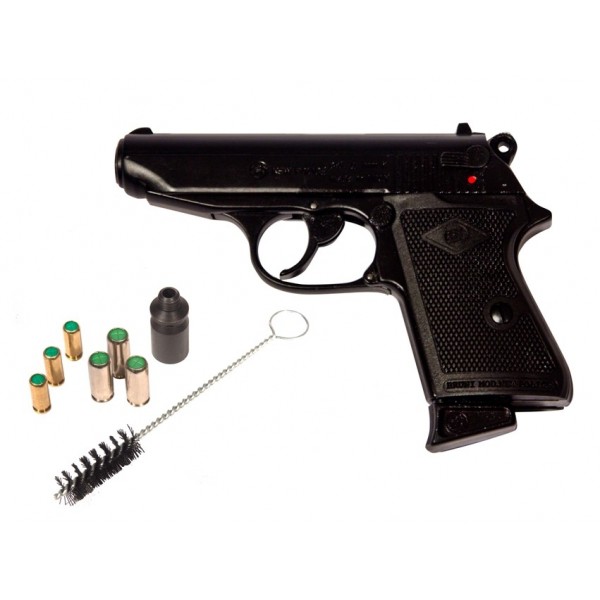 Pistola a salve BRUNI NEW POLICE PPK USATO700 calibro 8MM A SALVE USATA ...
